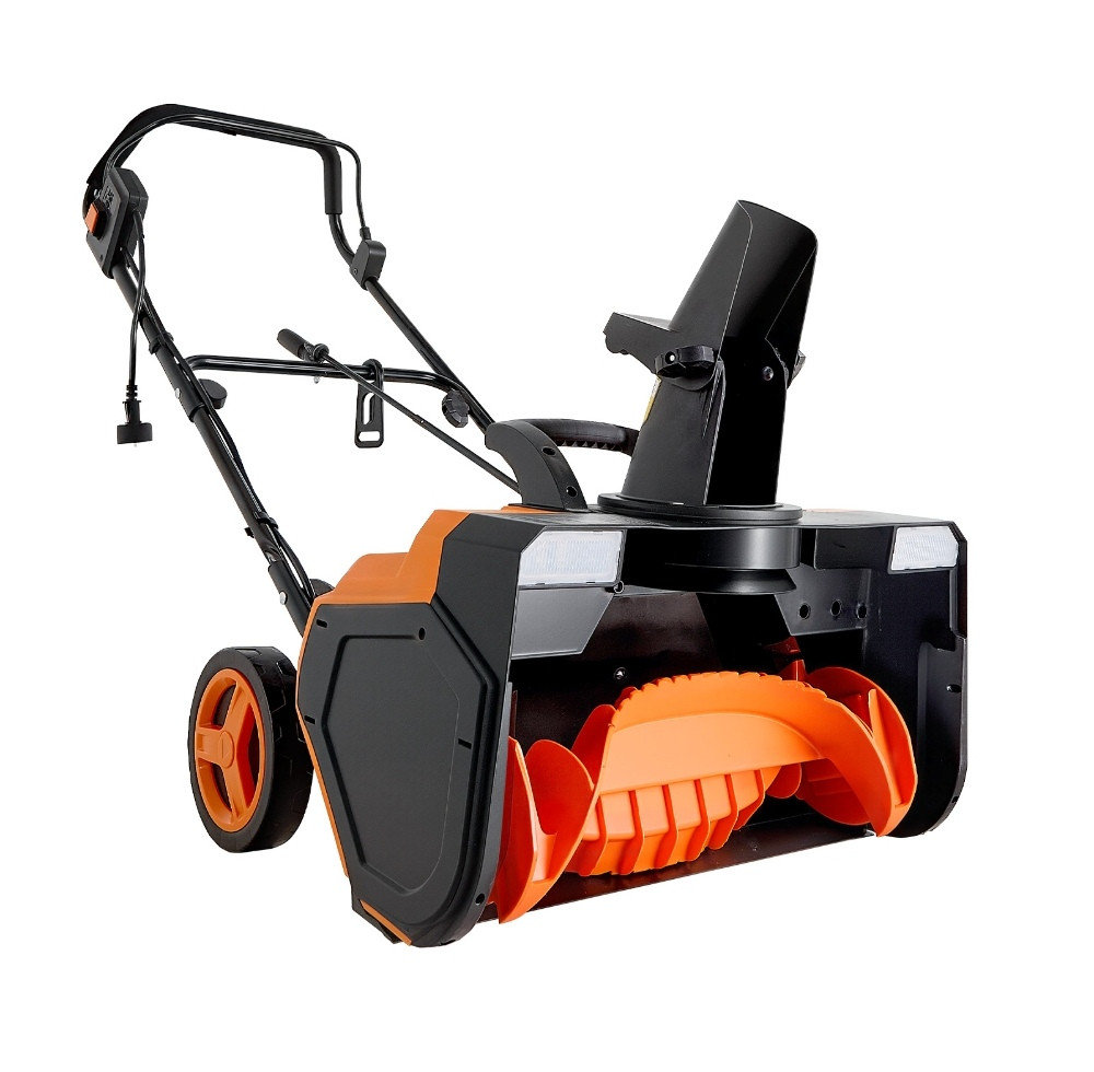 IRHOMA 23 Inch 15A Corded Electric Snow Blower - 12" Depth Clearing ...