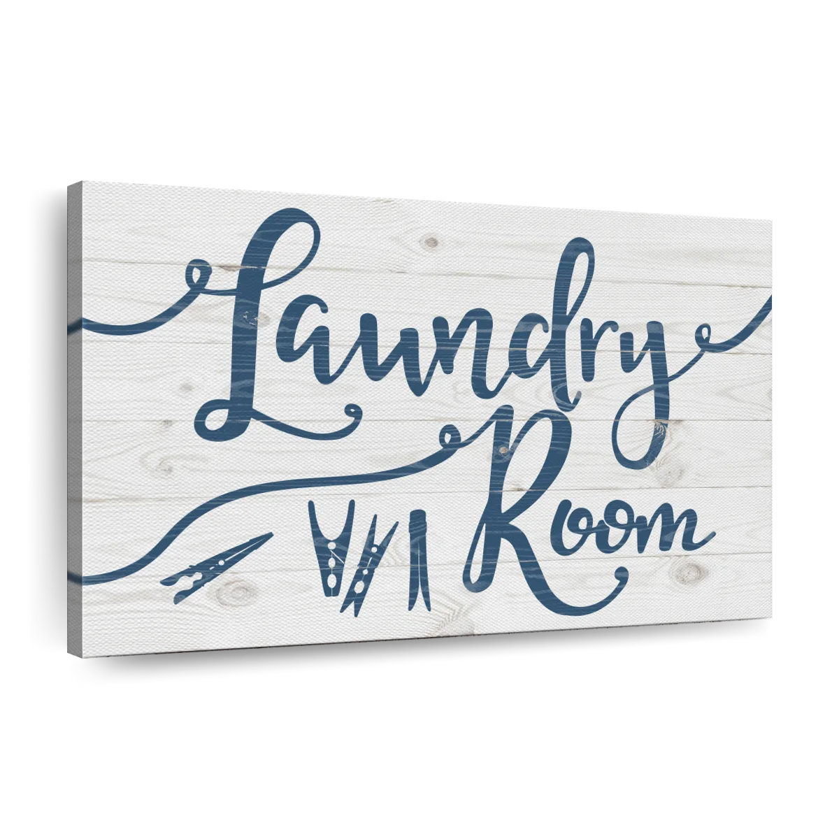 Trinx " Laundry Room Calligraphy " by HomeyNotes Studio | Wayfair