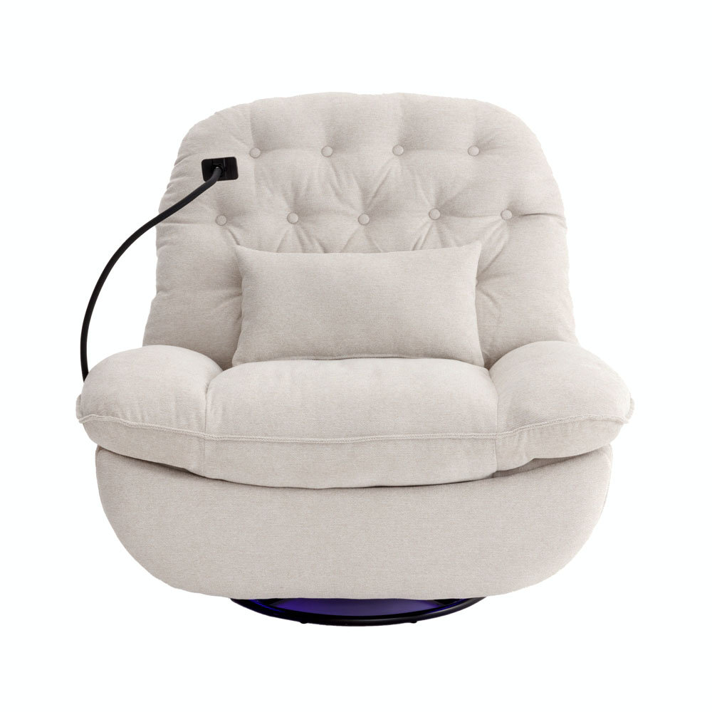 Trule Perrodin Tufted Swivel Chair | Wayfair