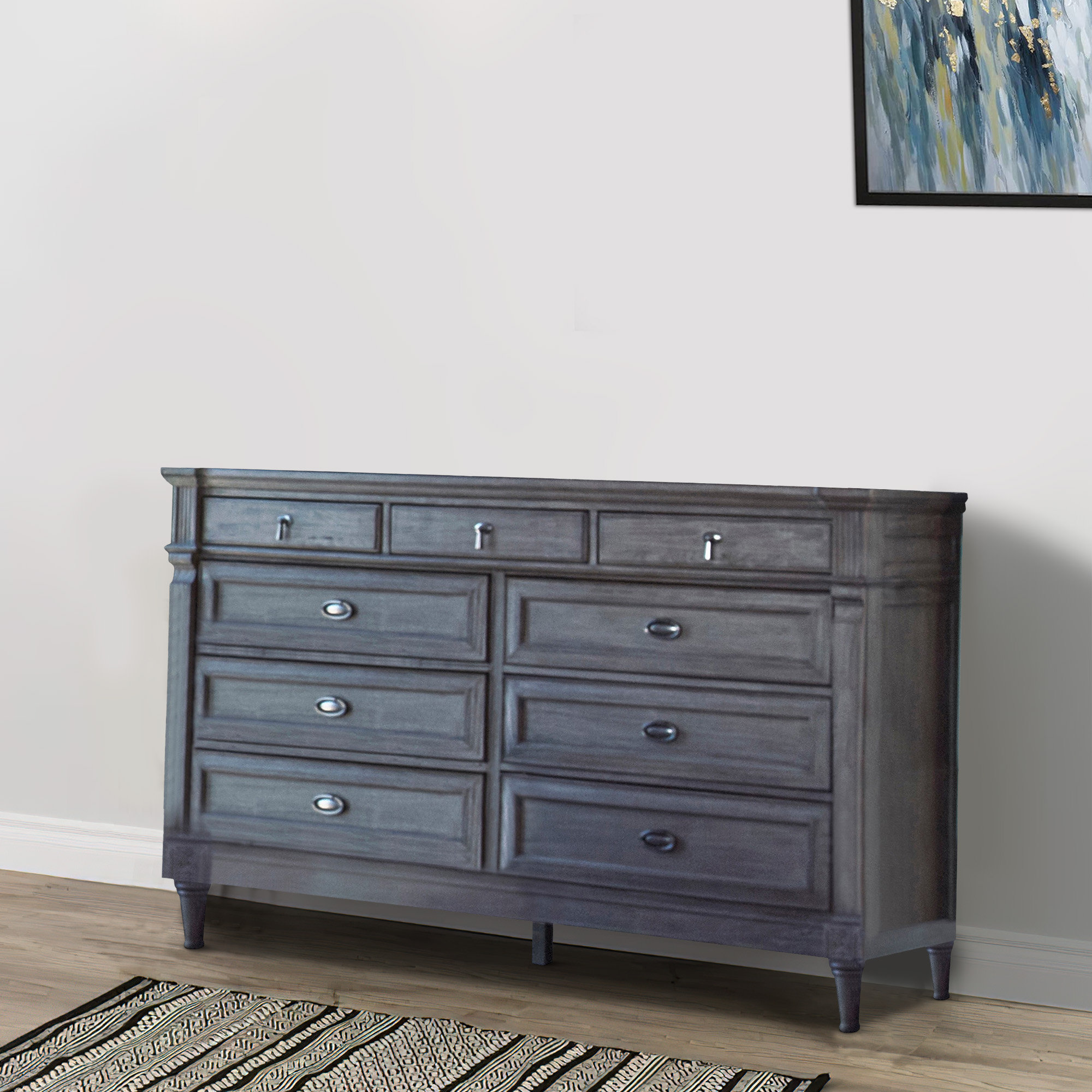 Ophelia & Co. Curtiss Angelica 9 Drawer Dresser | Wayfair