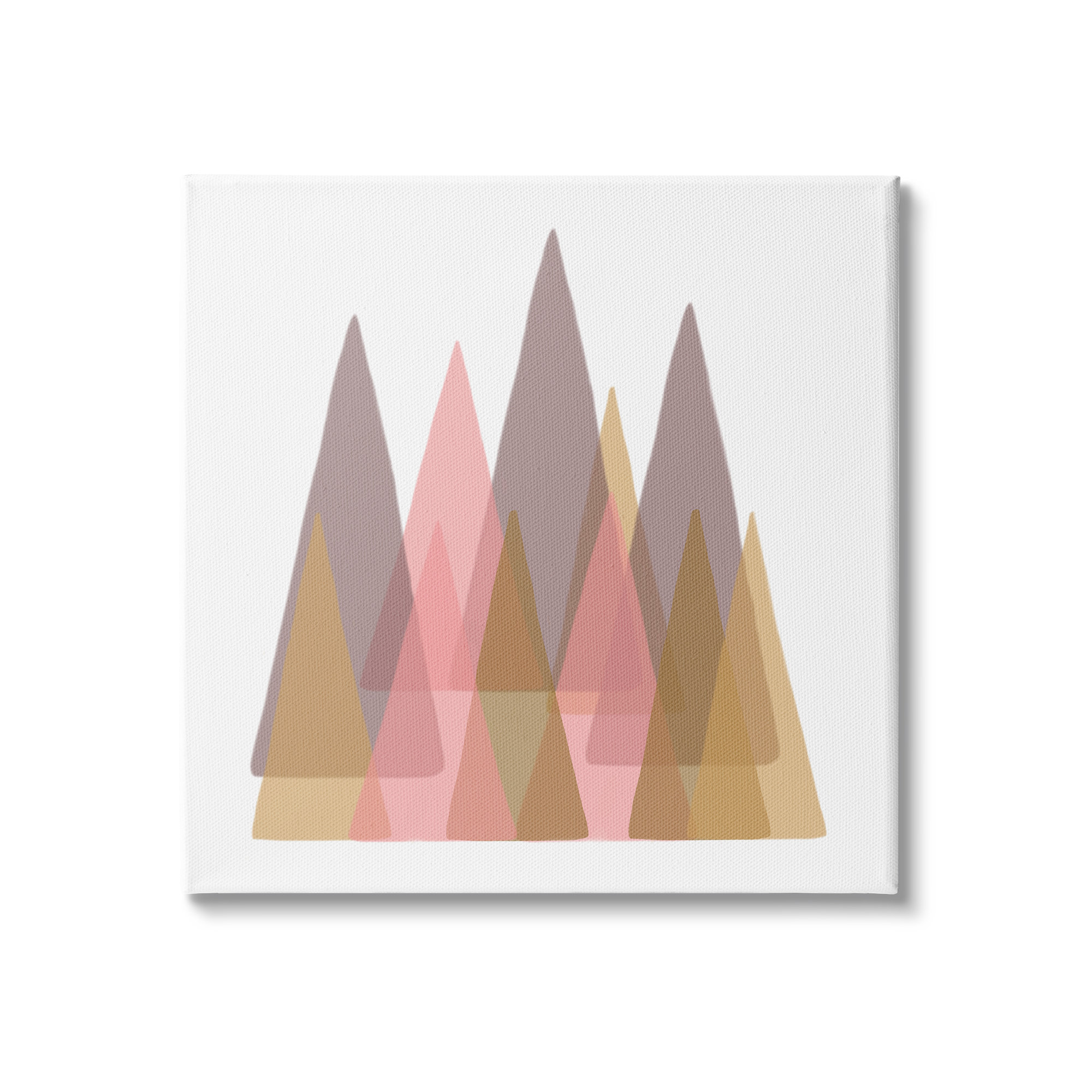 Stupell Industries Kids' Abstract Geometric Forest Trees Art - Wayfair ...