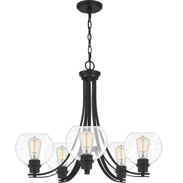 Wade Logan® Gardiner 5 - Light Dimmable Tiered Chandelier - Wayfair Canada