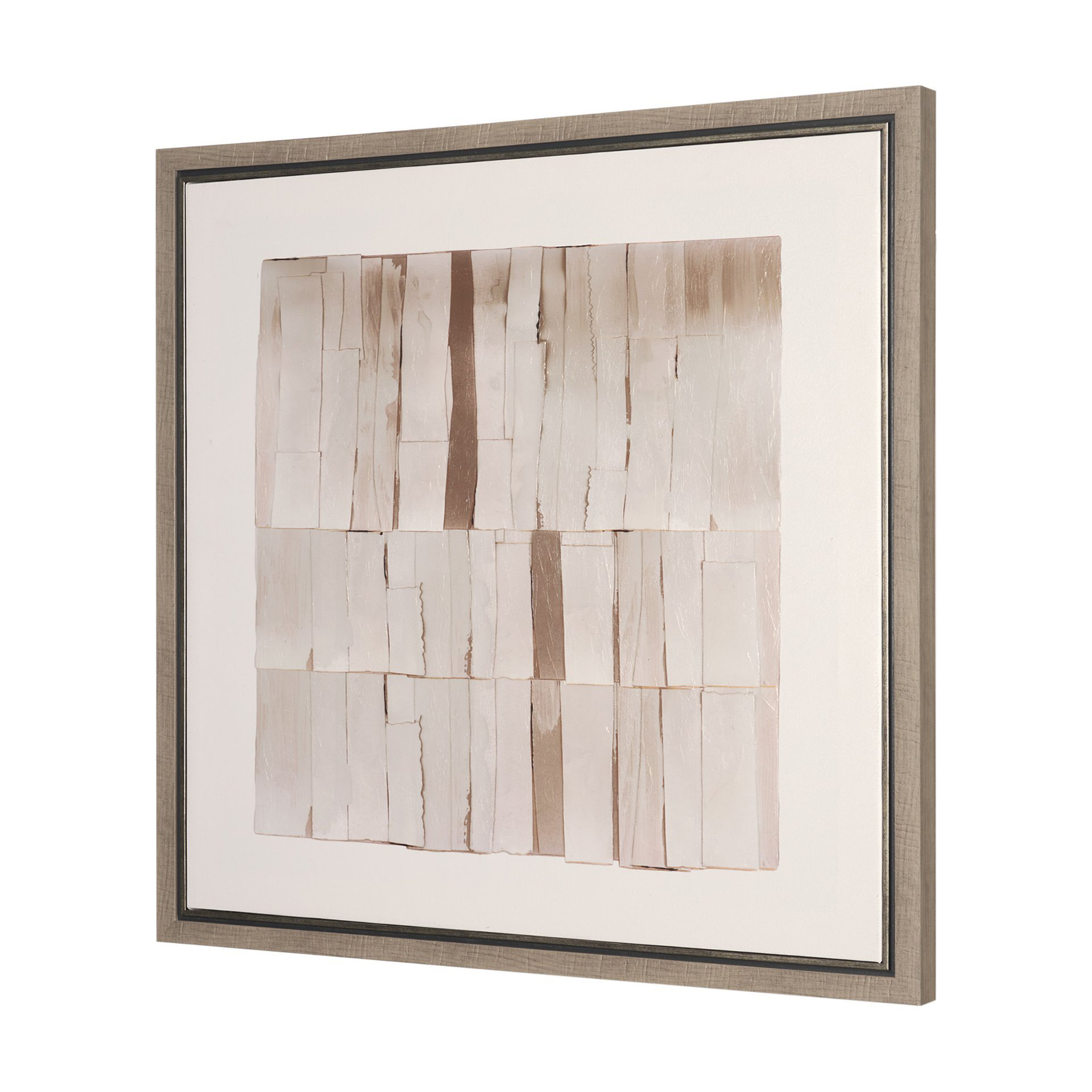 George Oliver Kaiden Echoes White II By Cartissi A Hand Embellished ...