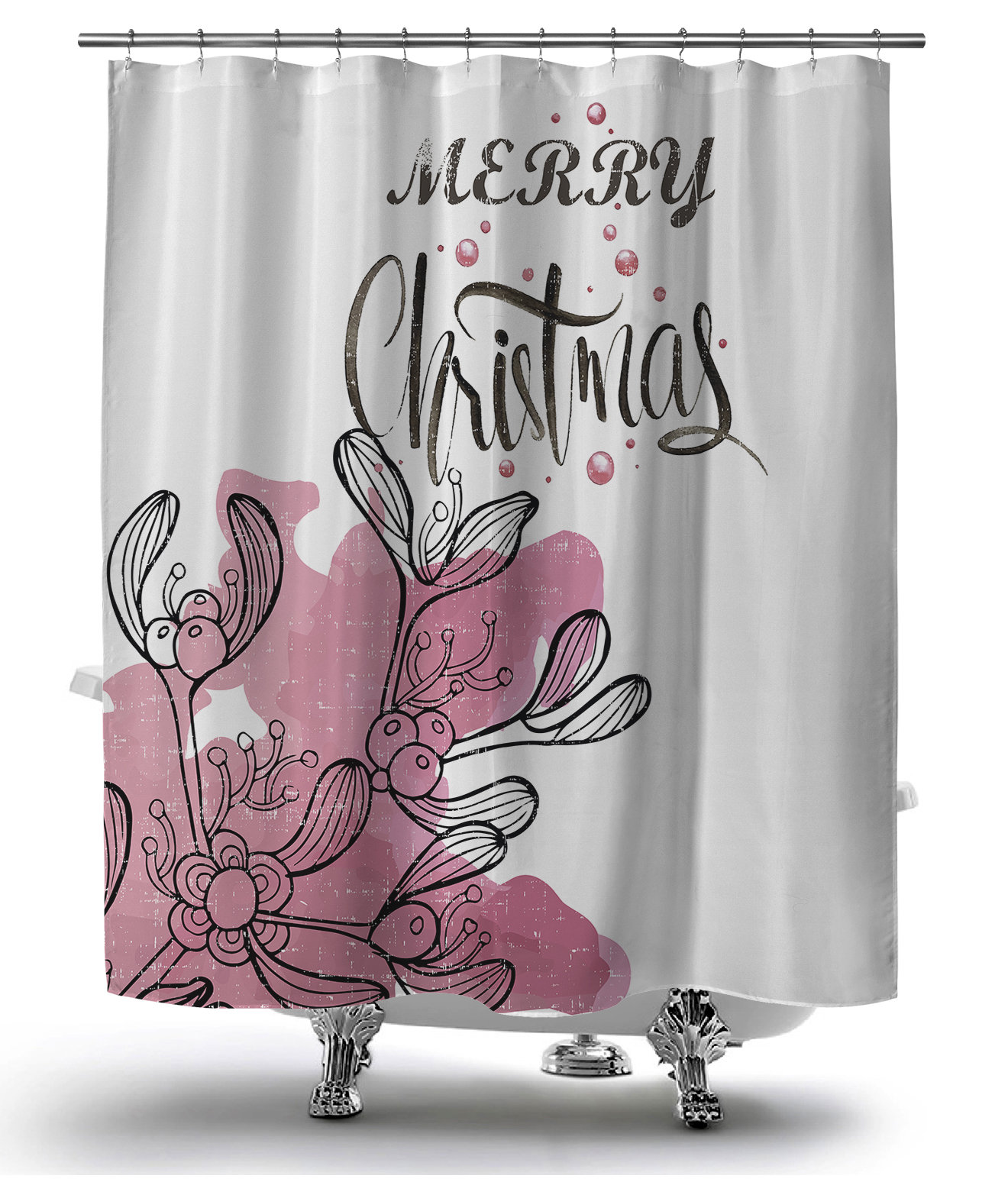 The Holiday Aisle® Alax Shower Curtain by B2U | Wayfair