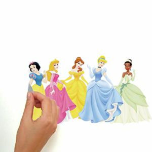 Zoomie Kids Zadie Disney Princess Crown Giant 17' L x 22" W Wallpaper ...