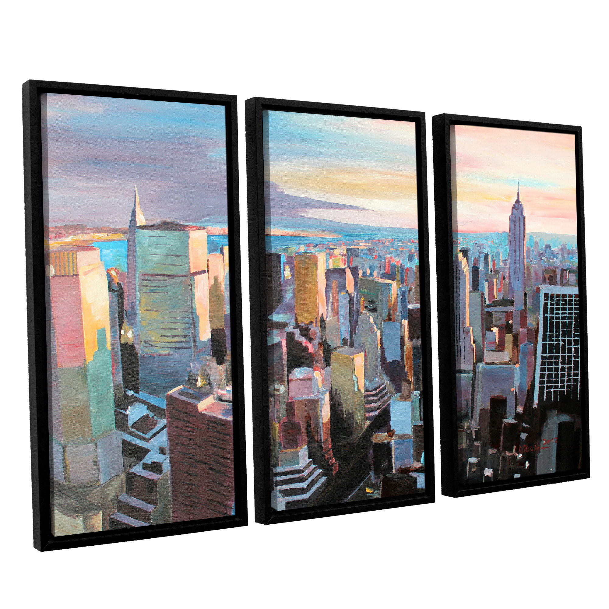 ArtWall New York City Skyline in Sunlight by Marcus/Martina Bleichner 3 ...