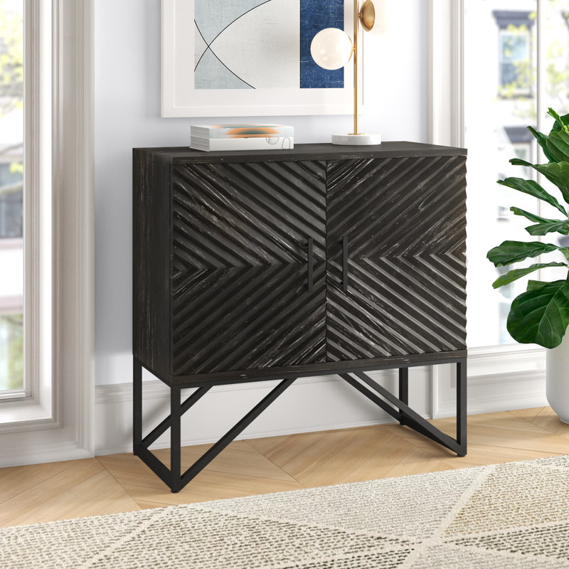 17 Stories Dexten 2 Door Accent Cabinet & Reviews | Wayfair