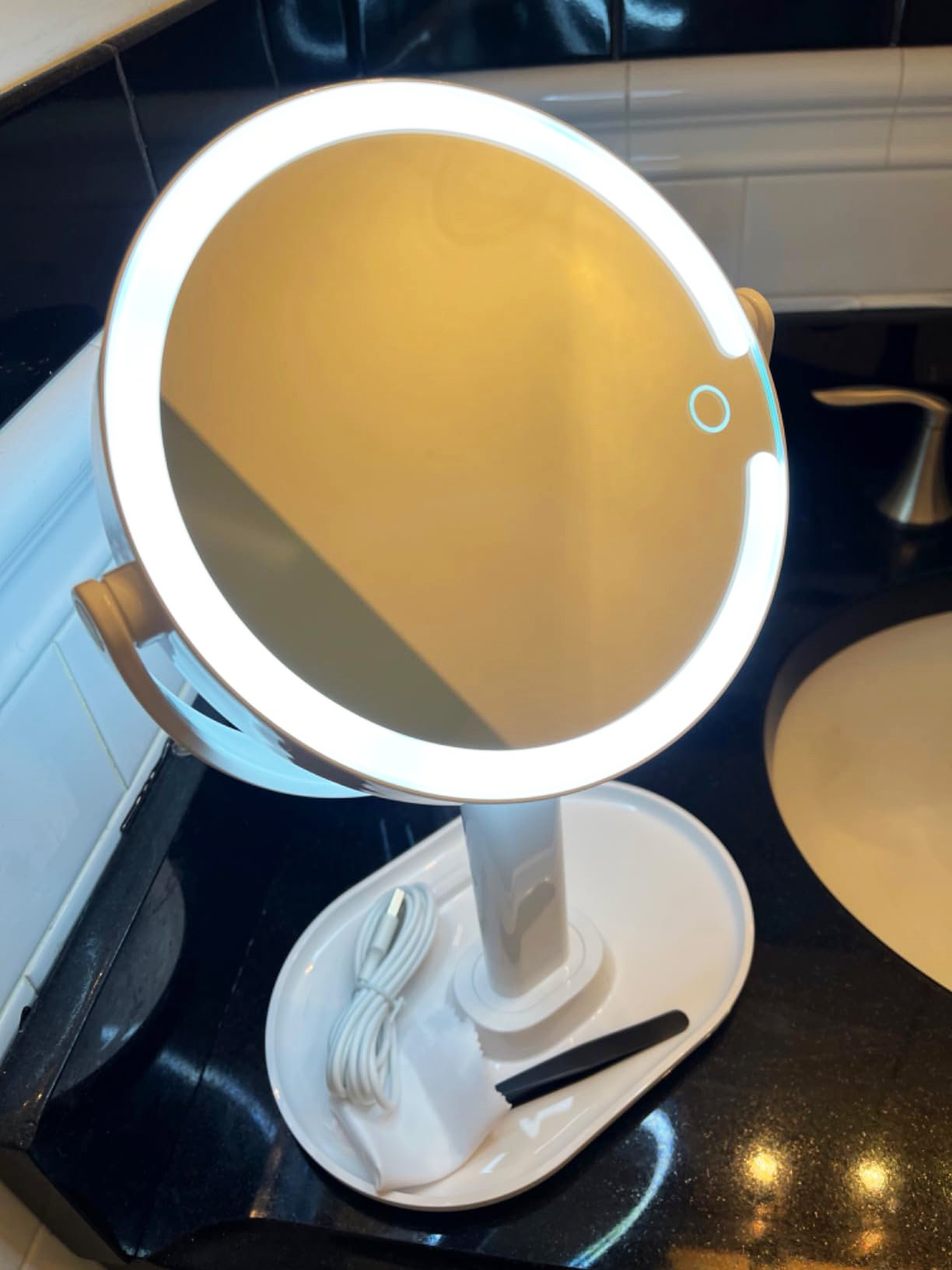 Symple Stuff Ahlijah Round Floor Mirror | Wayfair