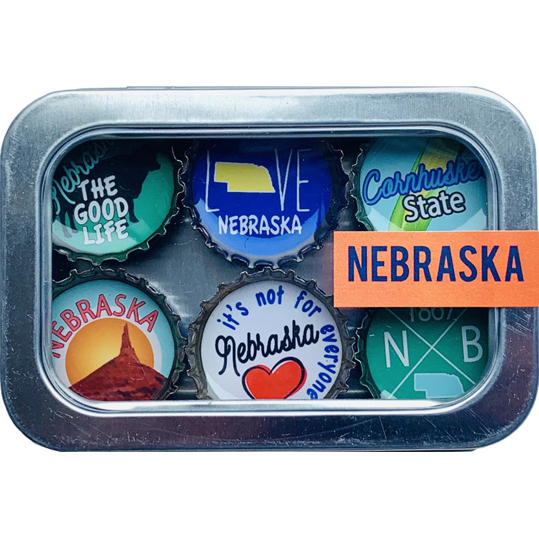 Kate's Magnets 6 Piece Nebraska Magnet Set - Wayfair Canada