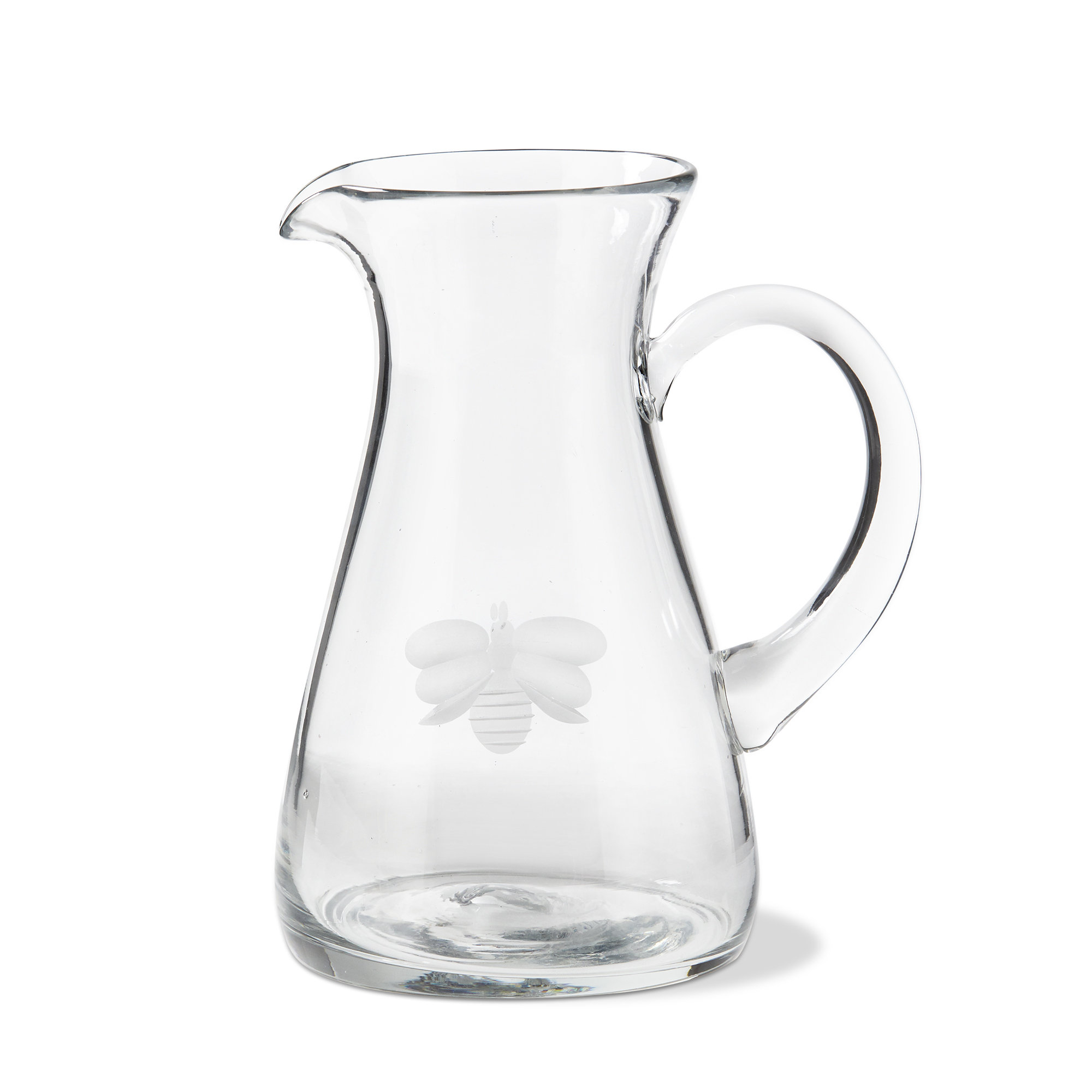 The Holiday Aisle® Etched Bee Pitcher | Wayfair