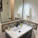 Ledel Modern & Contemporary Rectangle Bathroom Vanity Mirror Metal ...