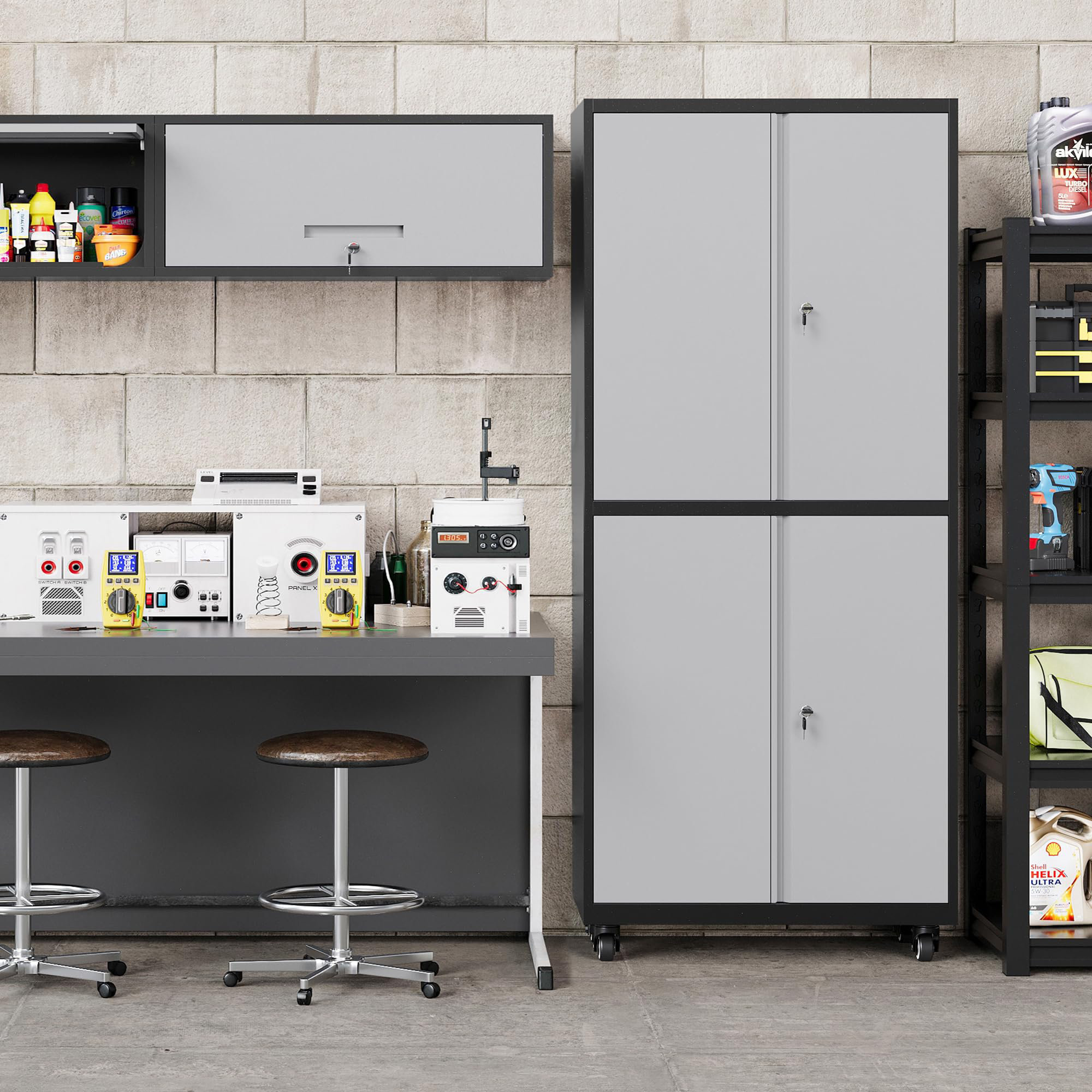 WFX Utility™ 2 Piece Steel Basic Storage System | Wayfair