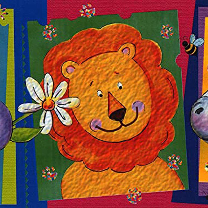 Indigo Safari SantaClara 15' L x 6" W Wallpaper Border | Wayfair