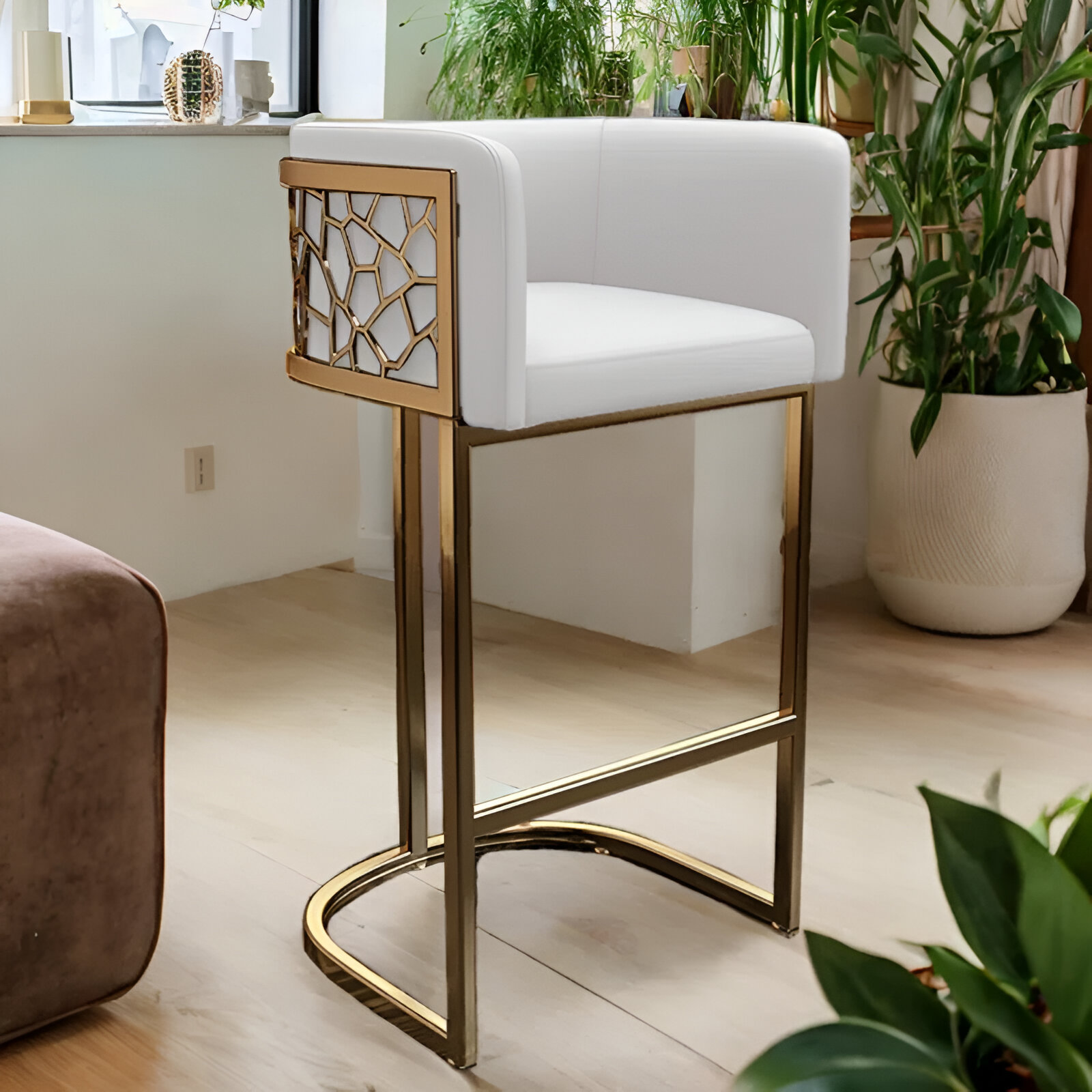 Everly Quinn Maluma II Counter Stool | Wayfair