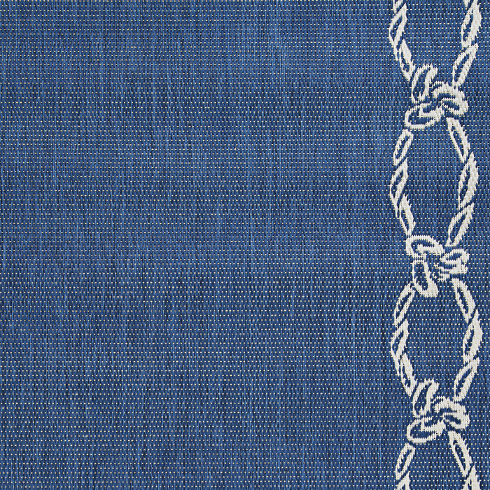 Breakwater Bay Dillow Rope Ivory Indigo Flatwoven Indoor Outdoor Area ...