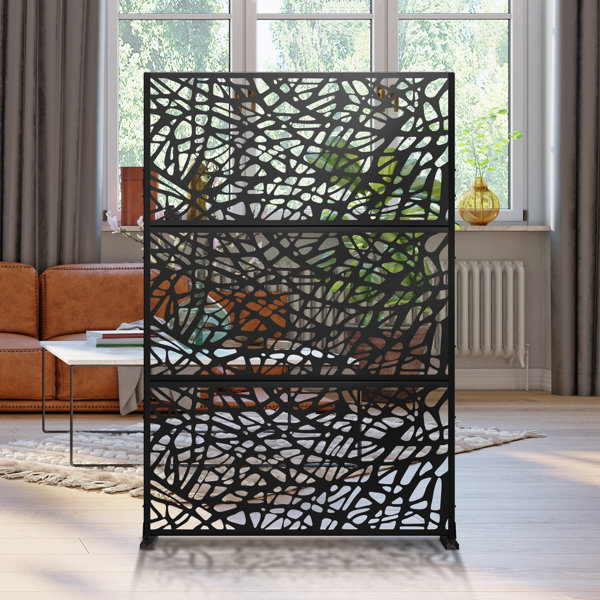 Miruo 6 ft. H x 4 ft. W Metal Privacy Screen & Reviews - Wayfair Canada