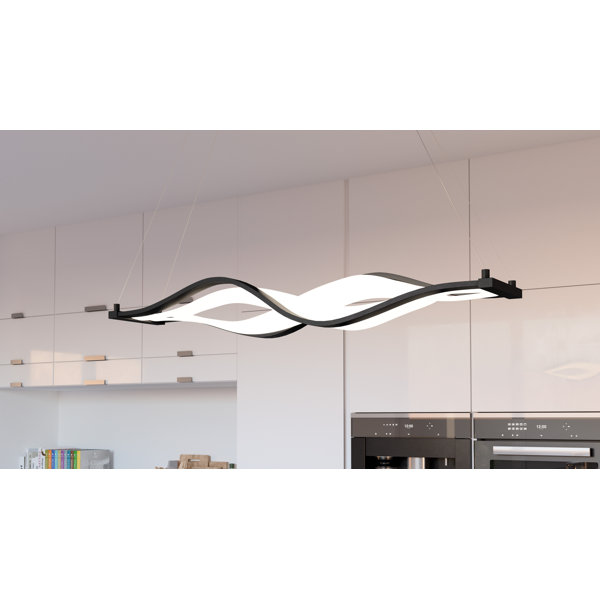 Orren Ellis Neilie Geometric LED Pendant | Wayfair