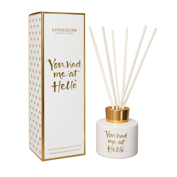 Stoneglow Candles Occasions - You Had Me At Hello - Reed Diffuser 120ml ...