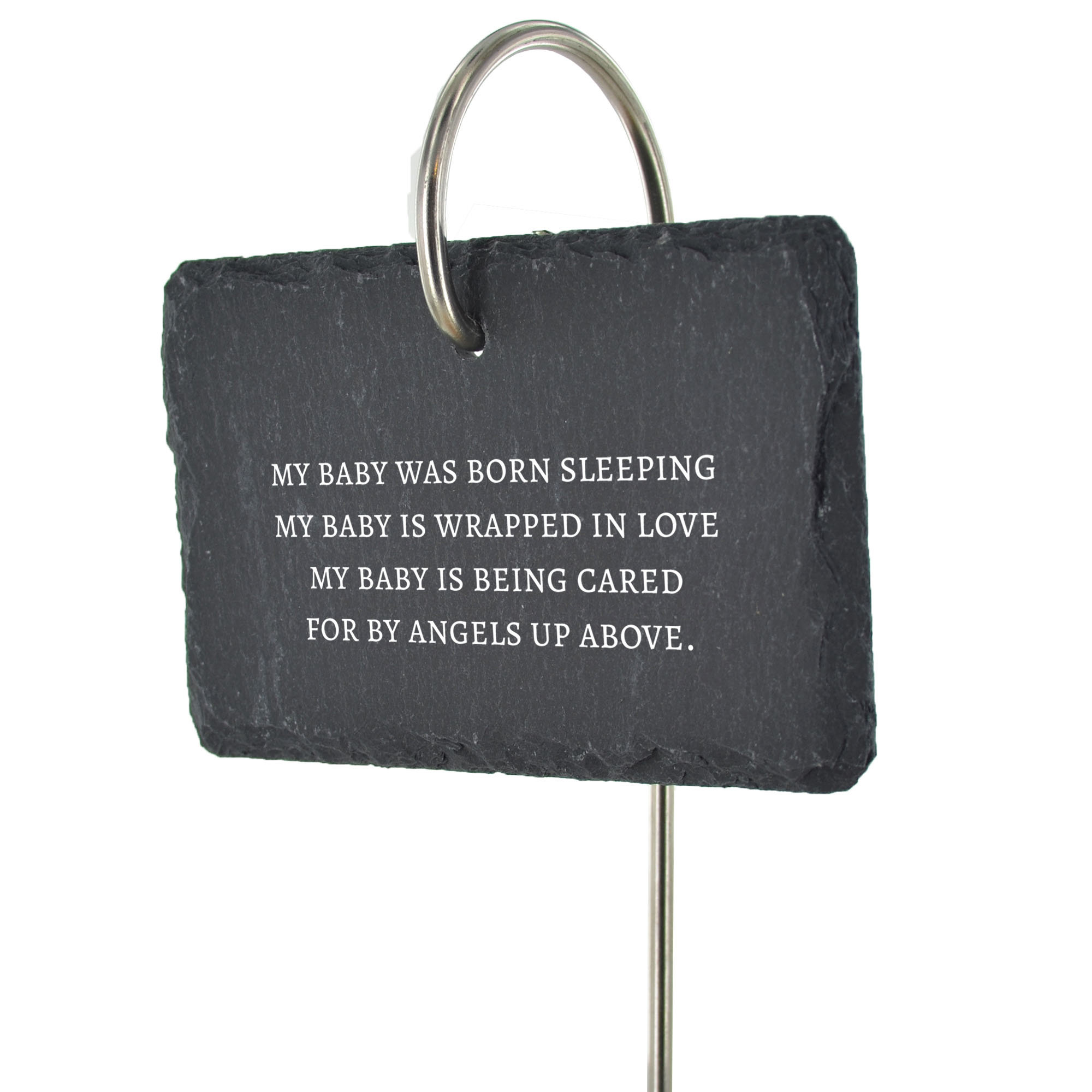 Happy Larry Leeper My Baby was Born Sleeping Memorial Plaque | Wayfair ...