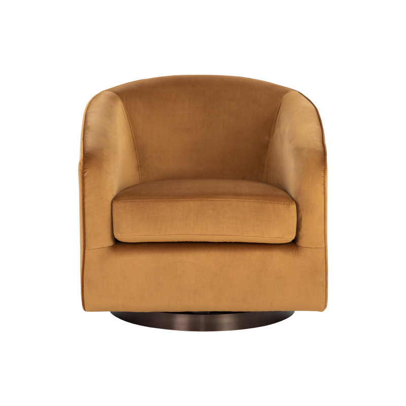 SUNPAN HAZEL SWIVEL LOUNGE CHAIR - DARK BRONZE - GOLD SKY & Reviews ...