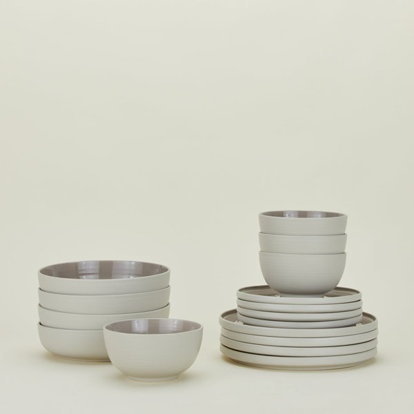 Essential Stoneware Dinnerware - Set of 16 | AllModern