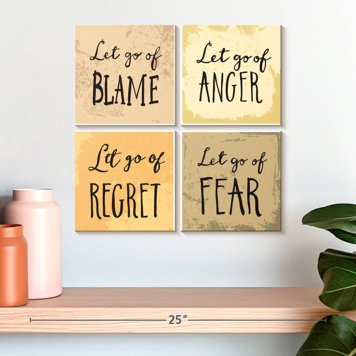 Elephant Stock Let Go Motivational Typography | Wayfair