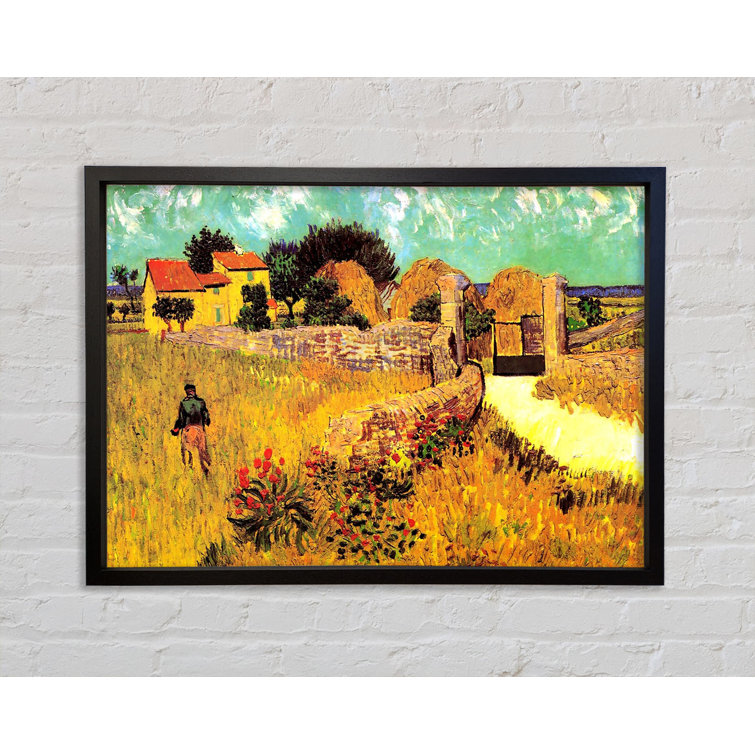 Bright Star Farmhouse In Provence 1 by Vincent Van Gogh - Single ...