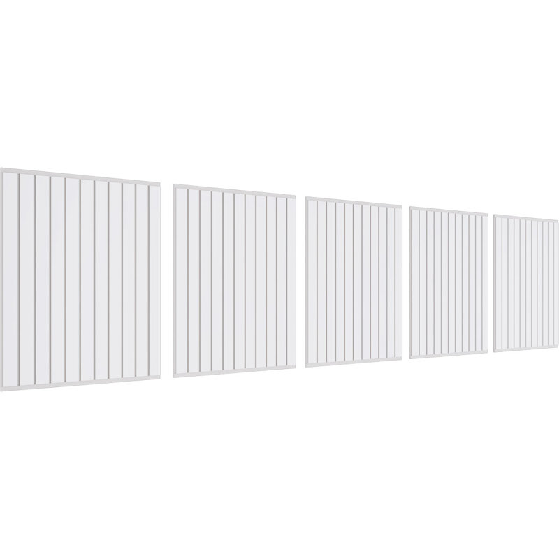 PCI Enterprises 24.25'' H x 94.5'' W x 0.375'' D Expanded Cellular PVC ...