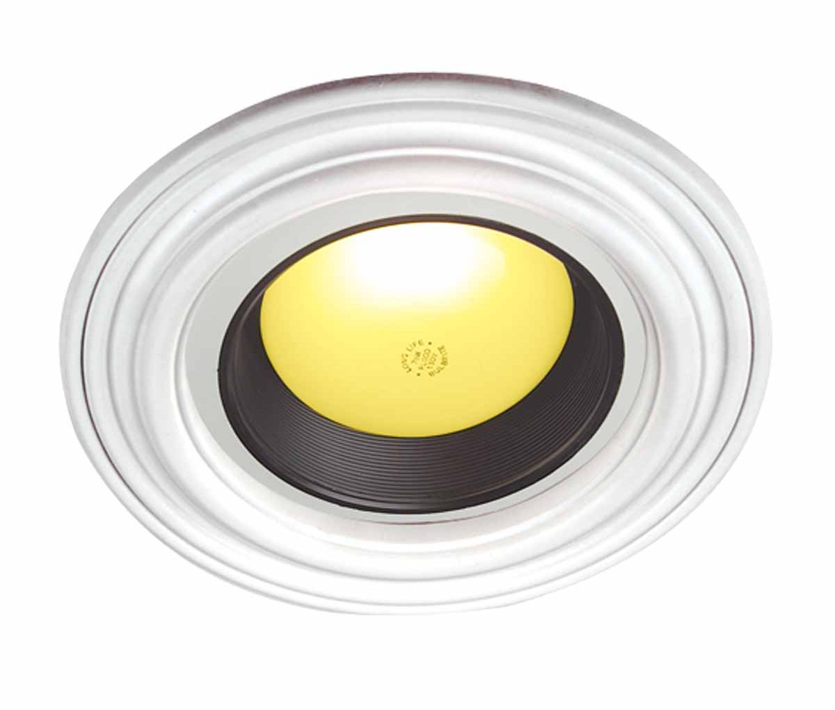 The Renovators Supply Inc. Spot Light Ring Ceiling Medallion Urethane 6 ...