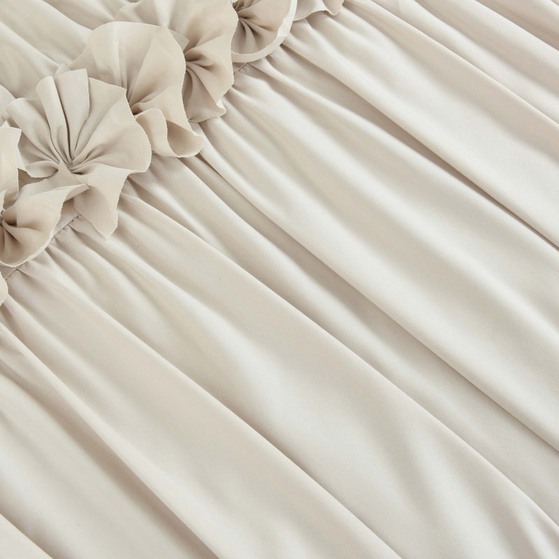 Homechoice International Group 7 Piece Ruched Pleat Comforter Set ...