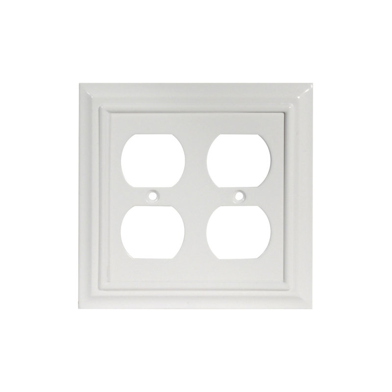 CKP Classic 4-Gang Duplex Outlet Wall Plate | Wayfair