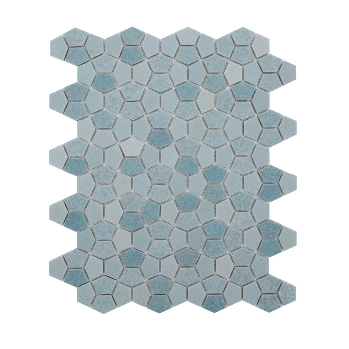 WS Tiles Gaia 0.6" x 0.6" Glass Grid Mosaic Wall & Floor Tile & Reviews ...