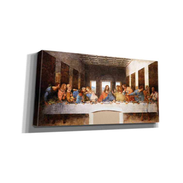 Vault W Artwork The Last Supper On Canvas by Remastered By Epic ...