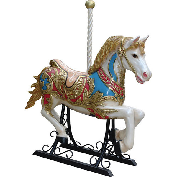 AFD Home Flying Fantasy Carousel Horse Figurine | Wayfair