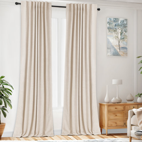 Red Curtains & Drapes You'll Love | Wayfair