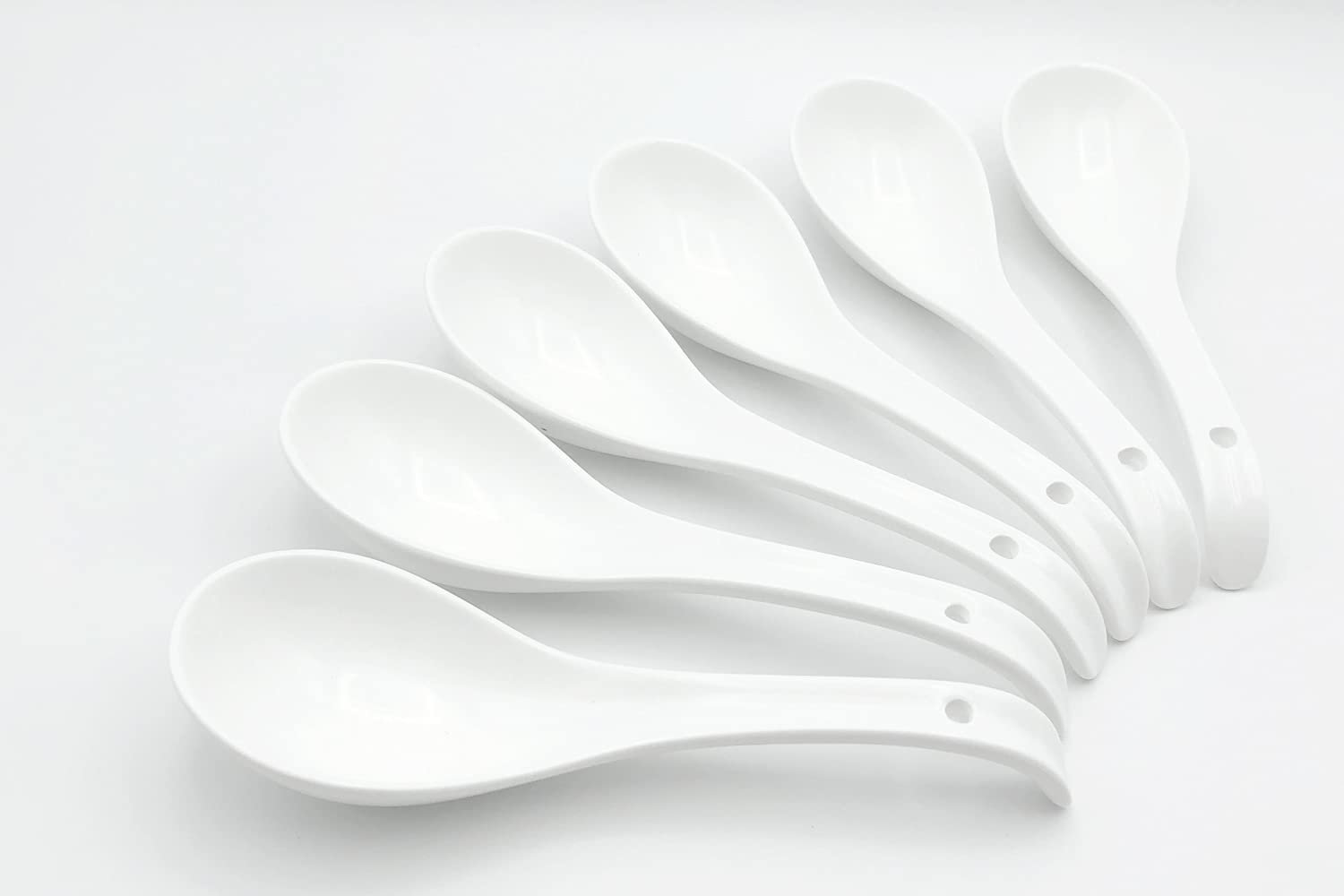 Furmaware White Porcelain Asian Soup Spoons - Wayfair Canada