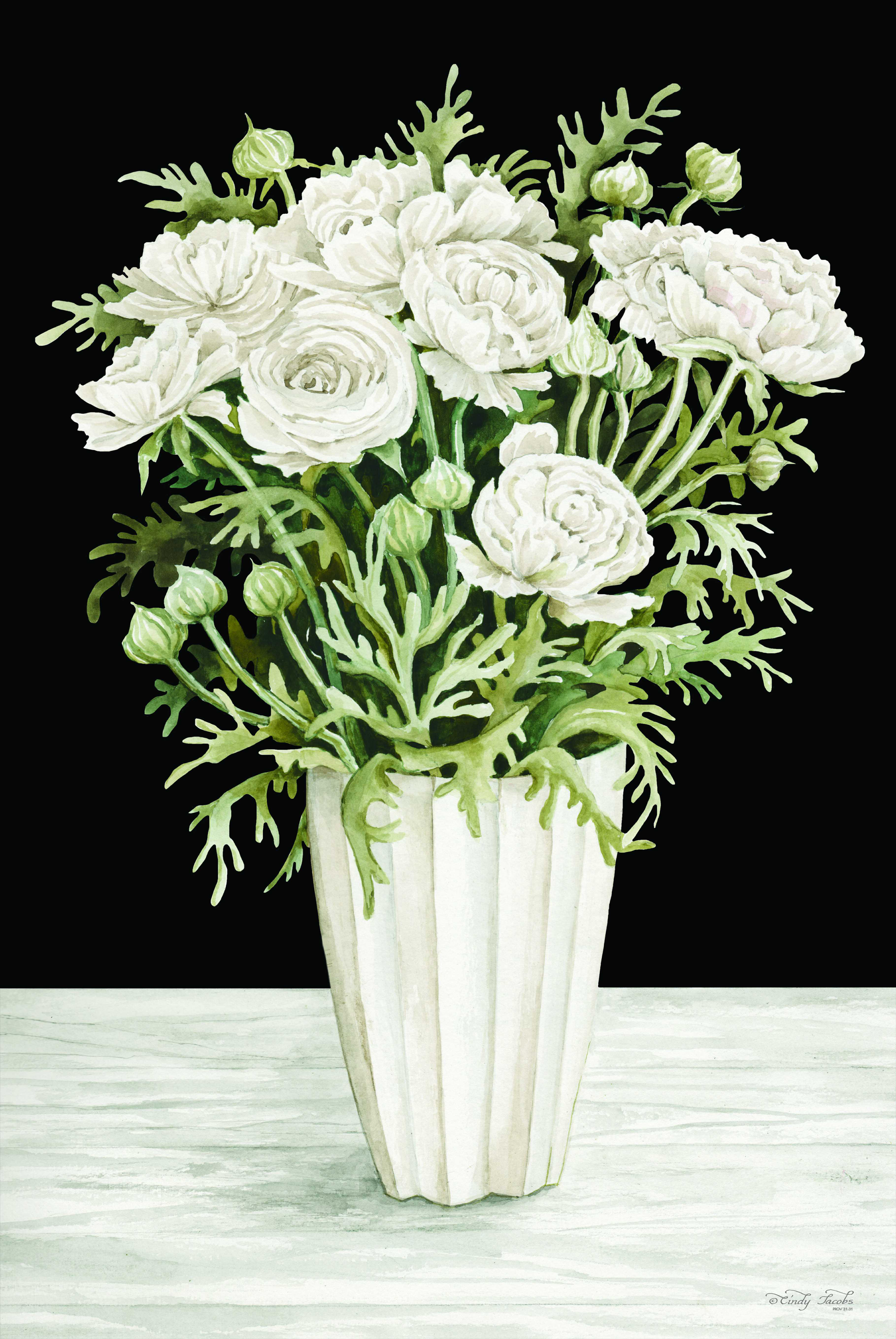 Winston Porter Mehak Floral Beauty I by Cindy Jacobs - Print - Wayfair ...