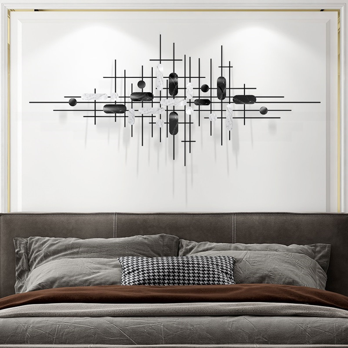 Peterson Housewares Inc. 3d Multicolor Modern Style Wall Decor Metal ...