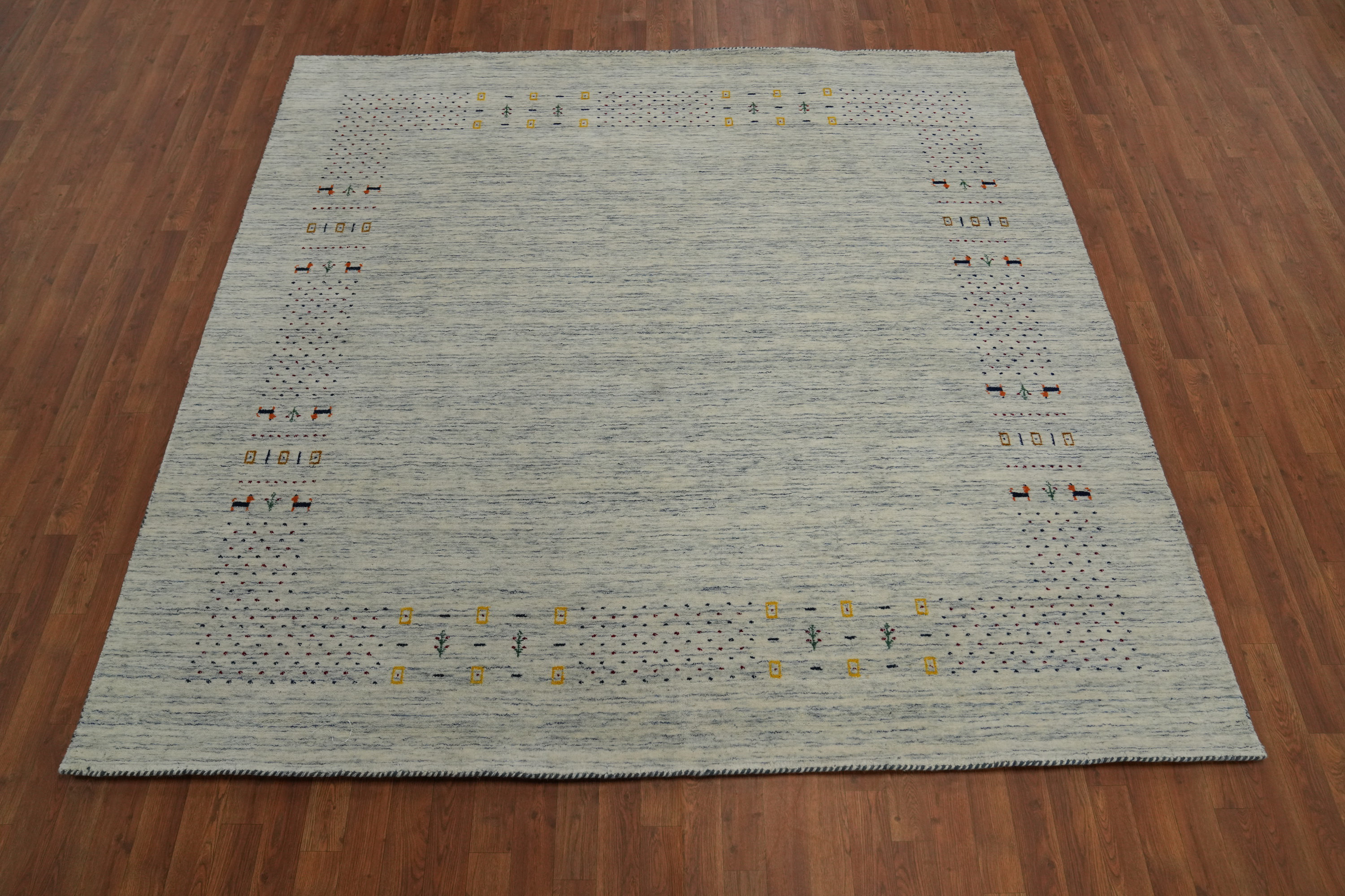 Bloomsbury Market Wool Tribal Oriental Square Area Rug 8x8 | Wayfair