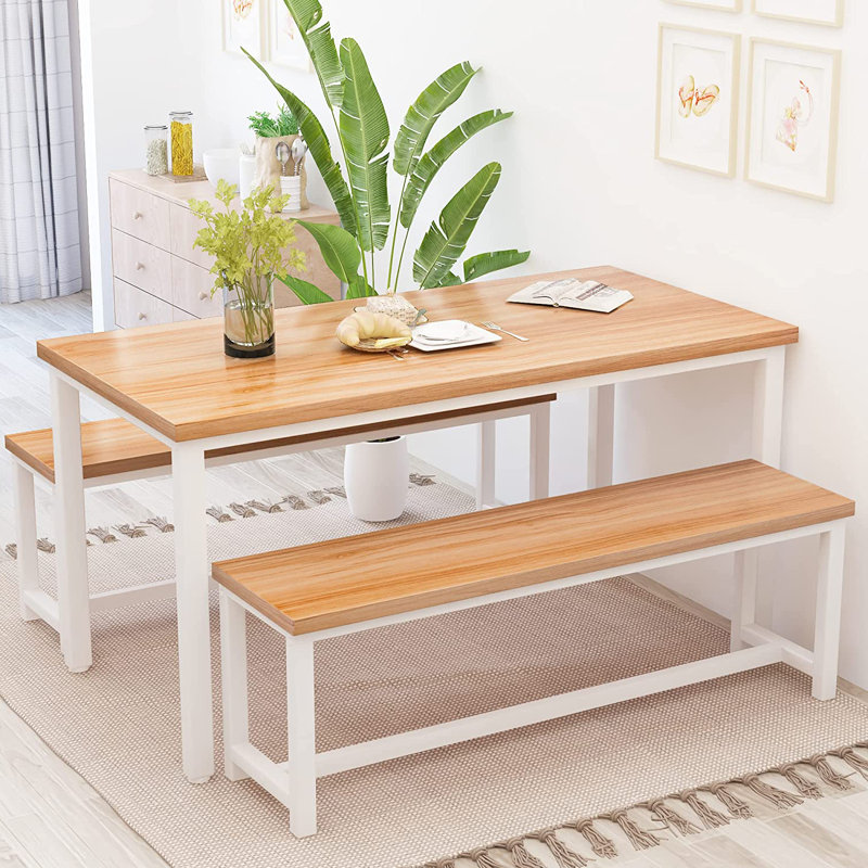 17 Stories Theoline 3 - Piece Dining Set & Reviews | Wayfair