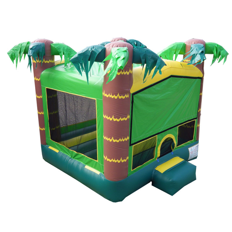 JumpOrange Tropical Aloha Commercial Grade Bounce House for Kids (with ...