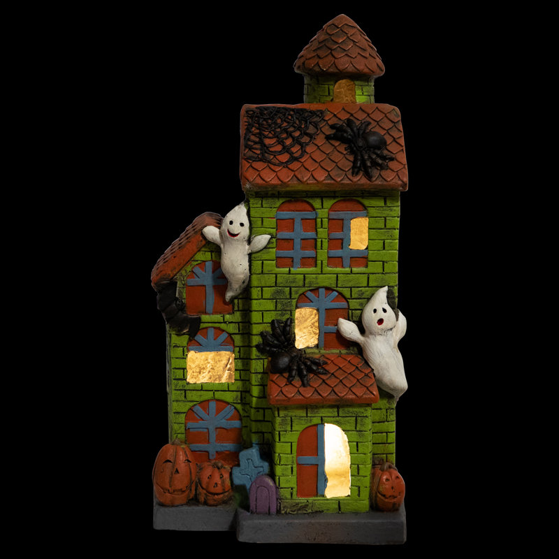 Northlight Seasonal LED Lighted Ghostly Haunted House Halloween ...