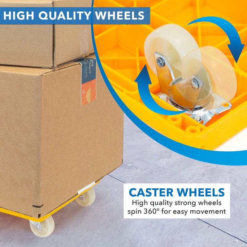 Mount It Small Platform Mover Dolly X2 | Wayfair