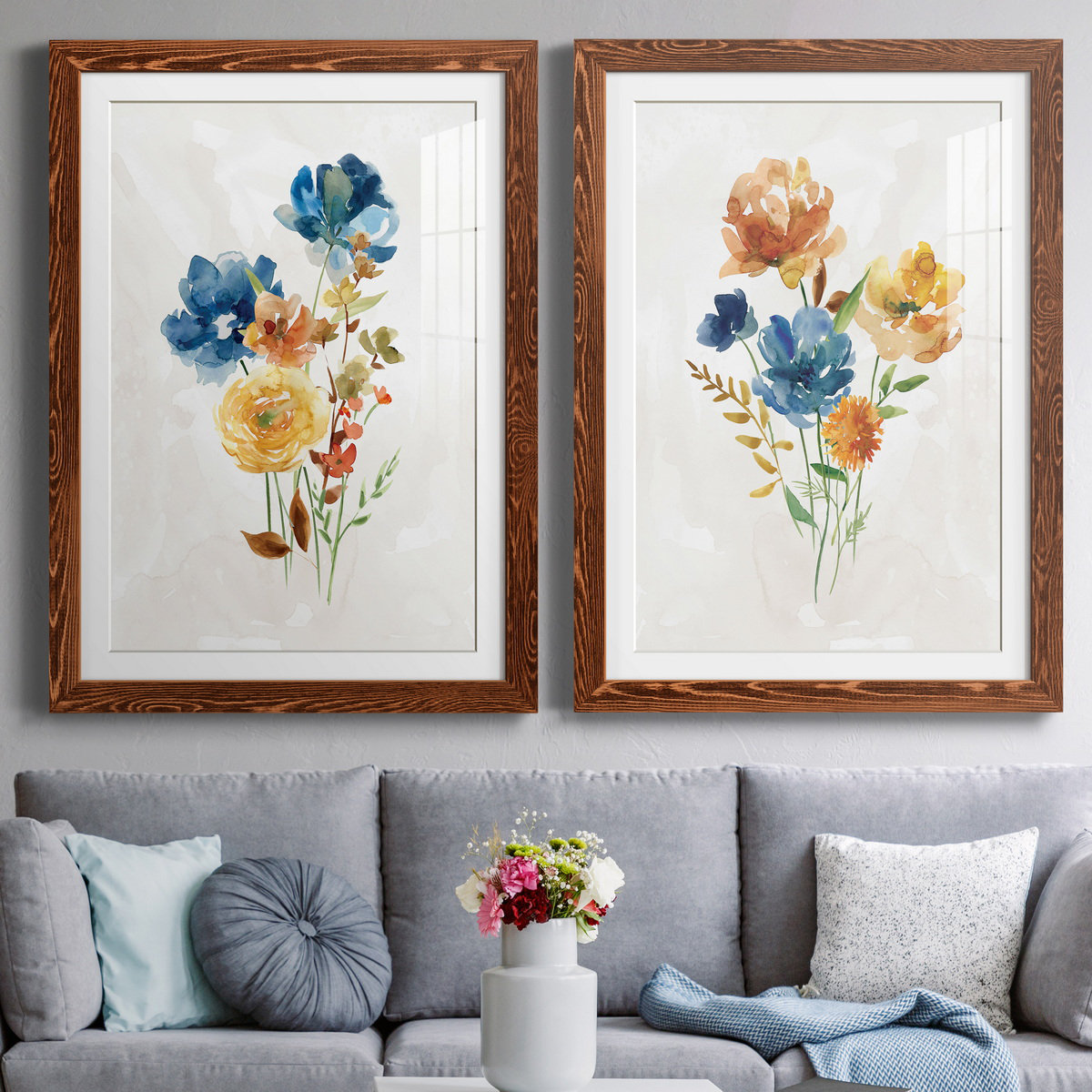 Winston Porter " Summer Sprig I " 2 - Pieces | Wayfair