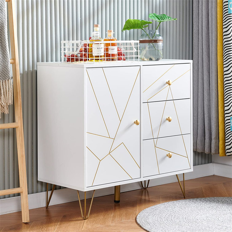 Artechworks 80cm Wide 3 Drawer Sideboard | Wayfair.co.uk