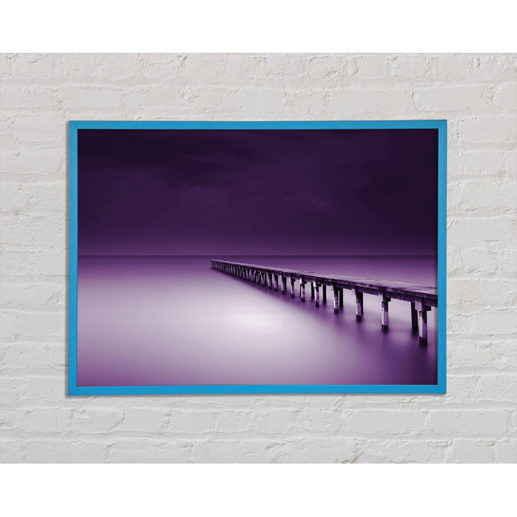 Brayden Studio Purple Calm - Single Picture Frame Art Prints | Wayfair ...