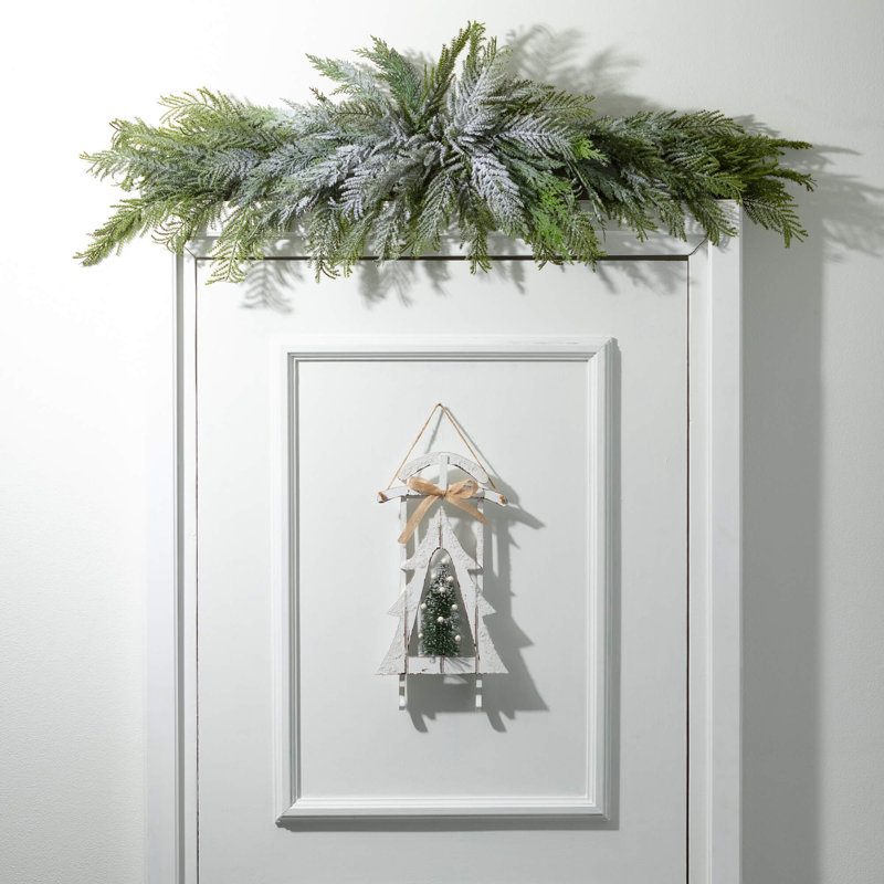 Primrue 50" Artificial Cedar Swag, Green | Wayfair