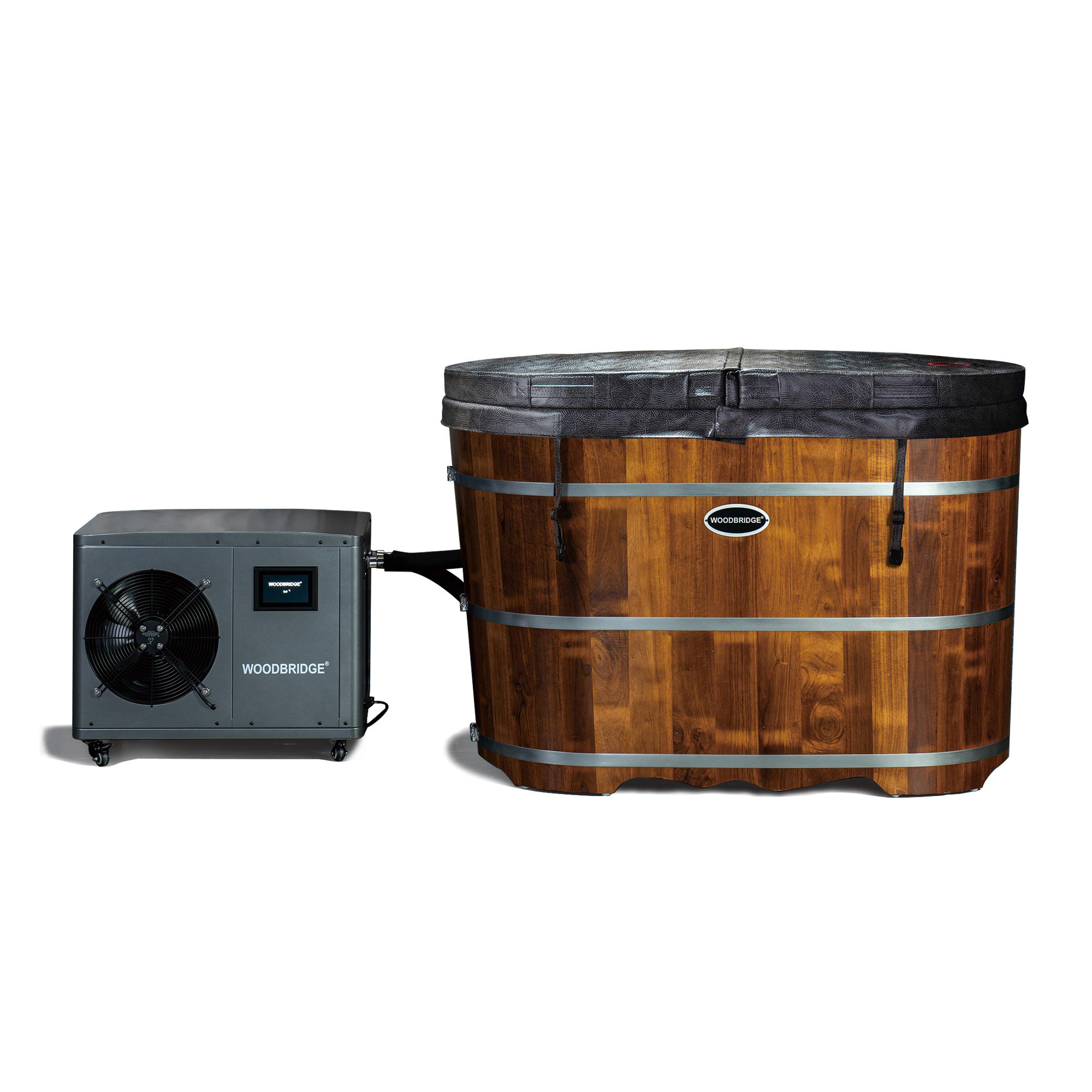 WoodBridge 54/59" Cold Plunge Ice Tub with Chiller & Heater | Wayfair