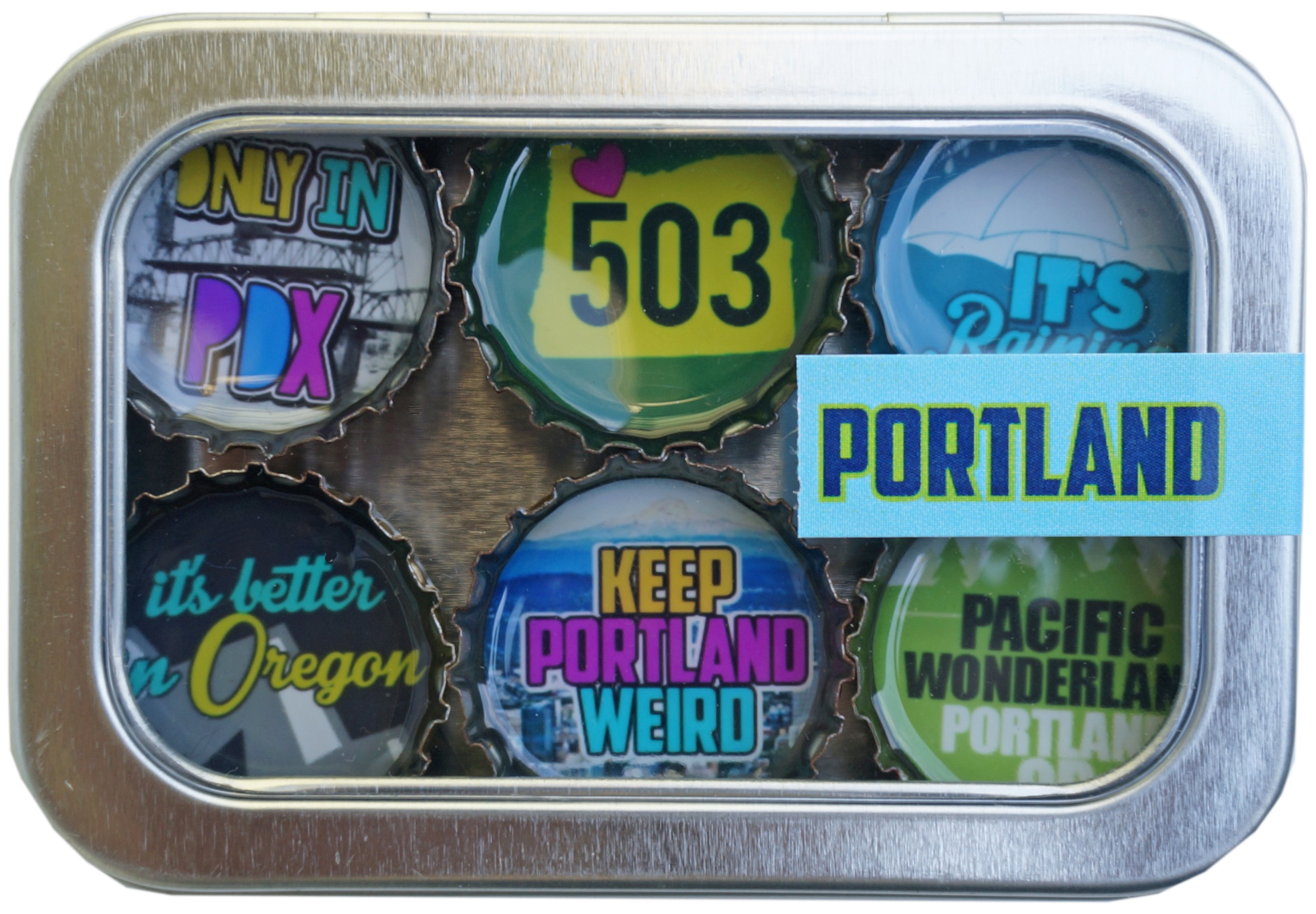 Kate's Magnets Portland, Oregon Magnets | Wayfair