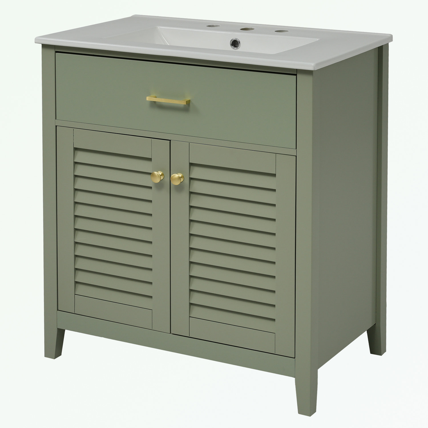 Hokku Designs Vadie Freestanding Bathroom Cabinet | Wayfair